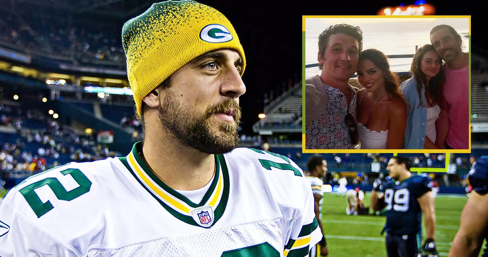 Aaron Rodgers nişanlısı ilə Havay səfəri üçün mövsümdənkənar məşq başlanğıcını atladı 10380_0