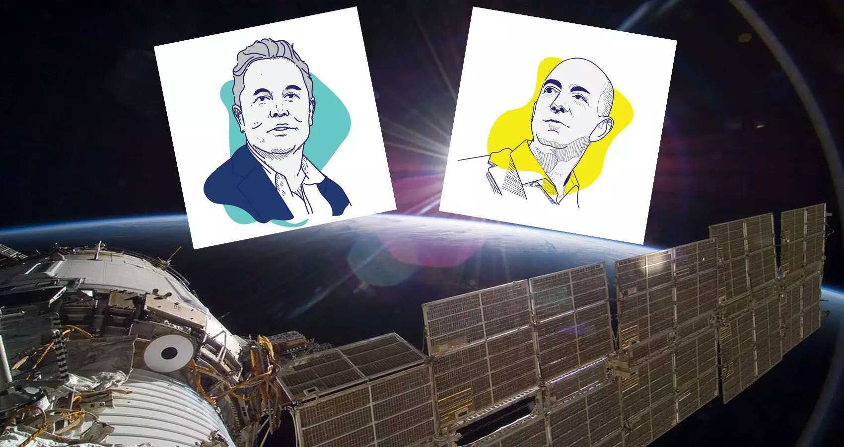 Battle of the Billionaires: Die botsing tussen Elon Musk en Jeff Bezos oor NASA 10394_0