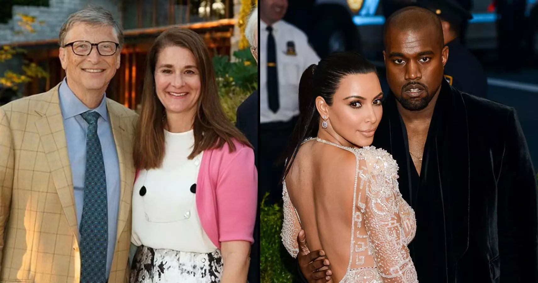 Kanye, Kim, Bill e Melinda: l'alto prezzo del divorzio agli occhi del pubblico