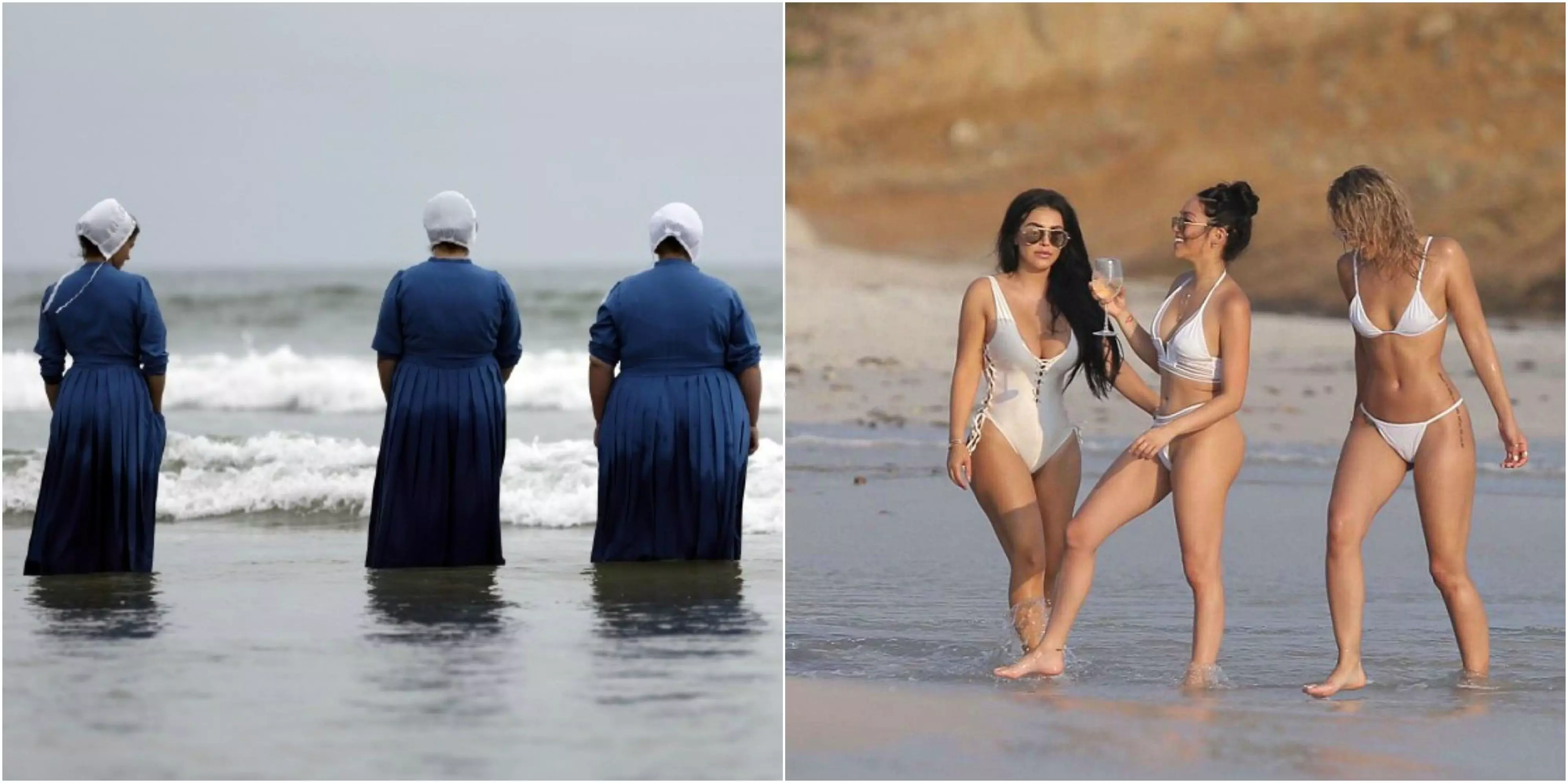 Kardashians vs. Amish: 15 obrázků, které musíte vidět vedle sebe 14353_0