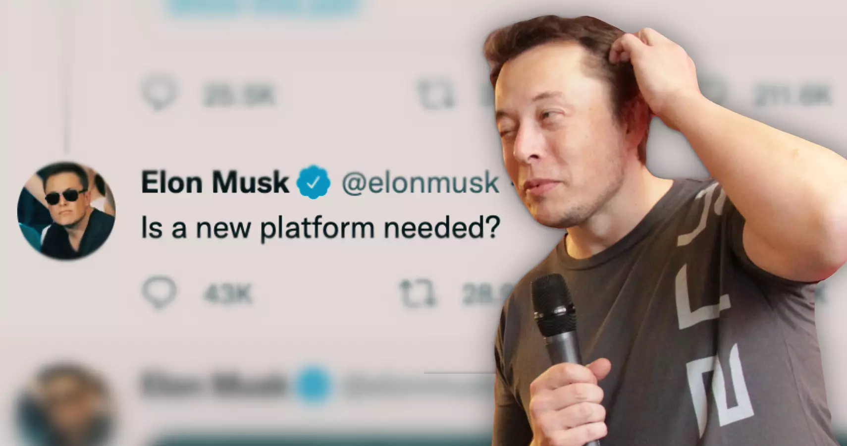 Elon Musk está pensando seriamente en construir una plataforma de redes sociales