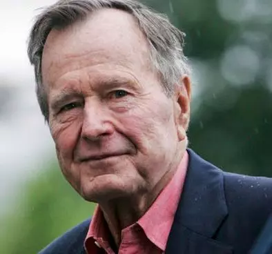 George H. W. Bush Glan Worth