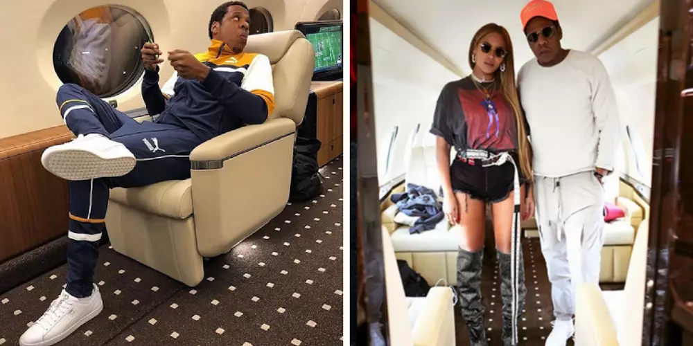 Si Jay-Z Adunay $40 Milyon nga Pribadong Jet: 15 Dugang nga mga Celeb nga Naglupad sa Estilo 22995_2