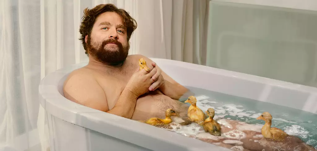 12 ช่วงเวลาที่น่าจดจำของ Zach Galifianakis 24011_0