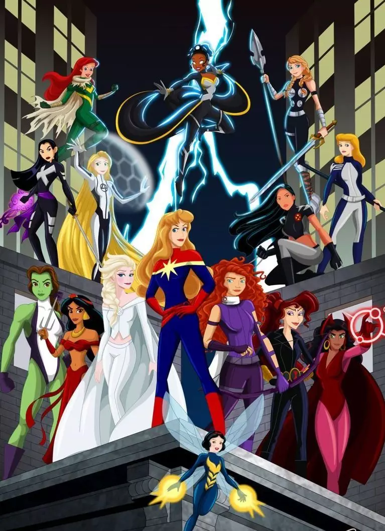 15 personagens da Disney reimaginados como super-heróis 25548_17