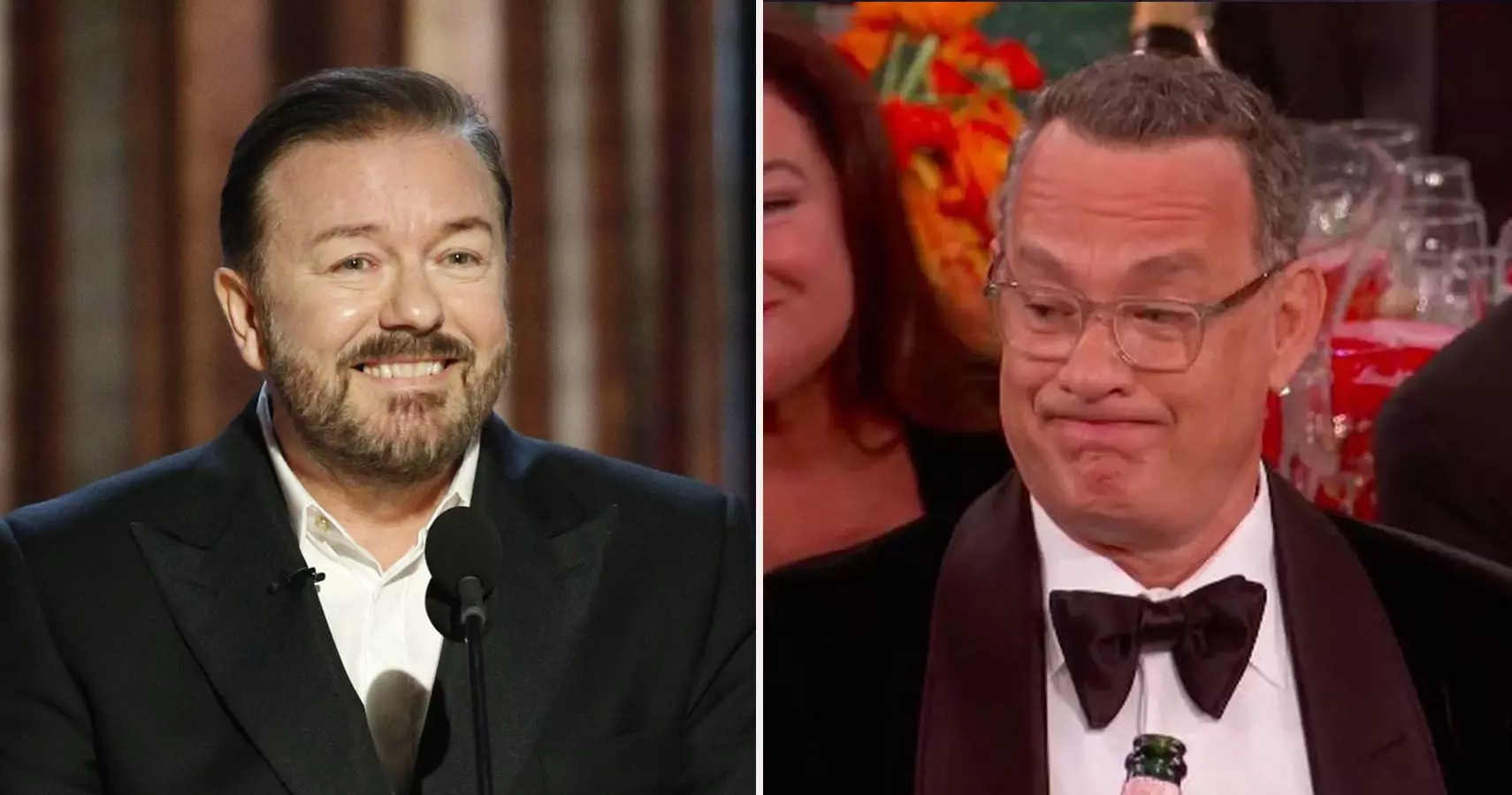 Golden Globes 2020: 5 scéalta grinn is fearr ag Ricky Gervais (& 5 cinn nár tháinig ar chor ar bith)