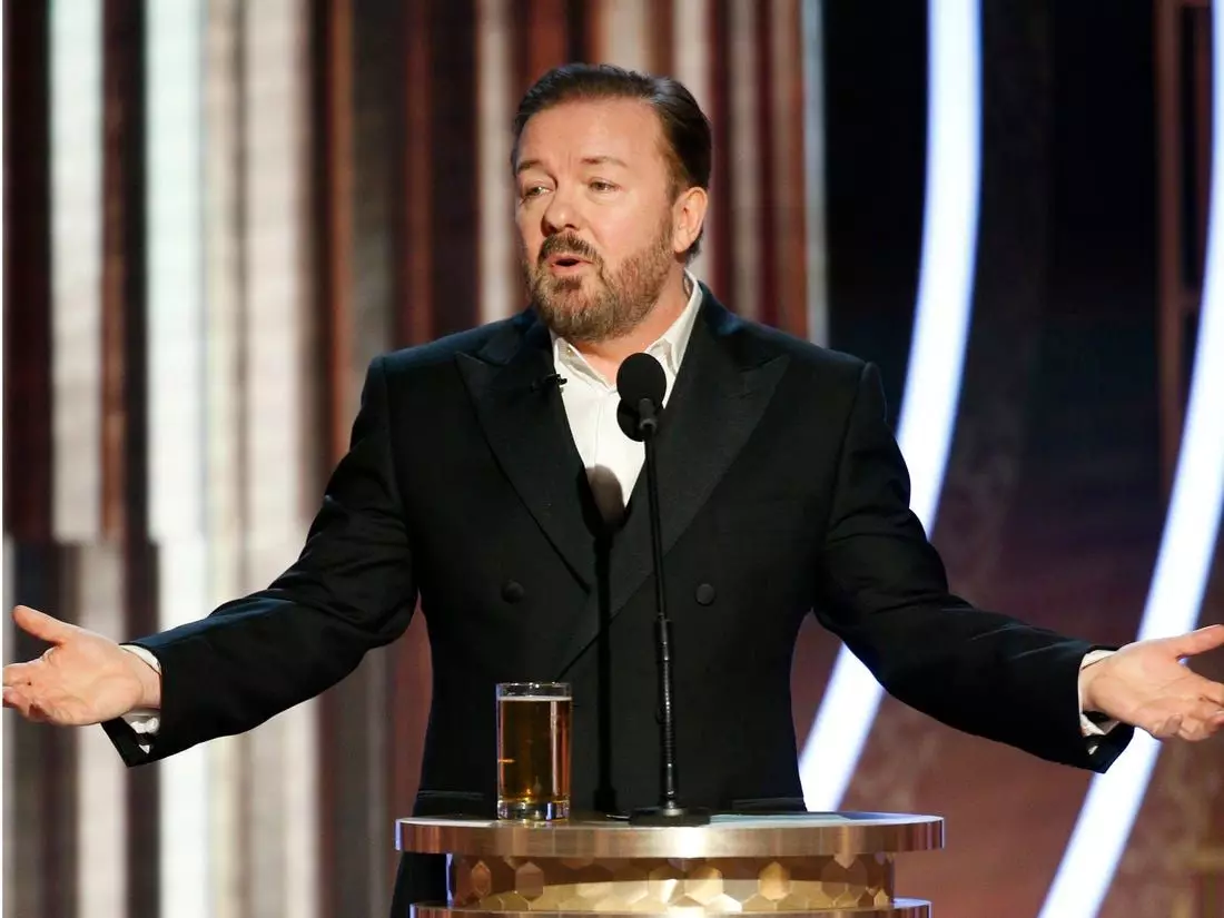 Globus d'Or 2020: les 5 millors bromes de Ricky Gervais (i 5 que no van aterrar en absolut) 2593_6