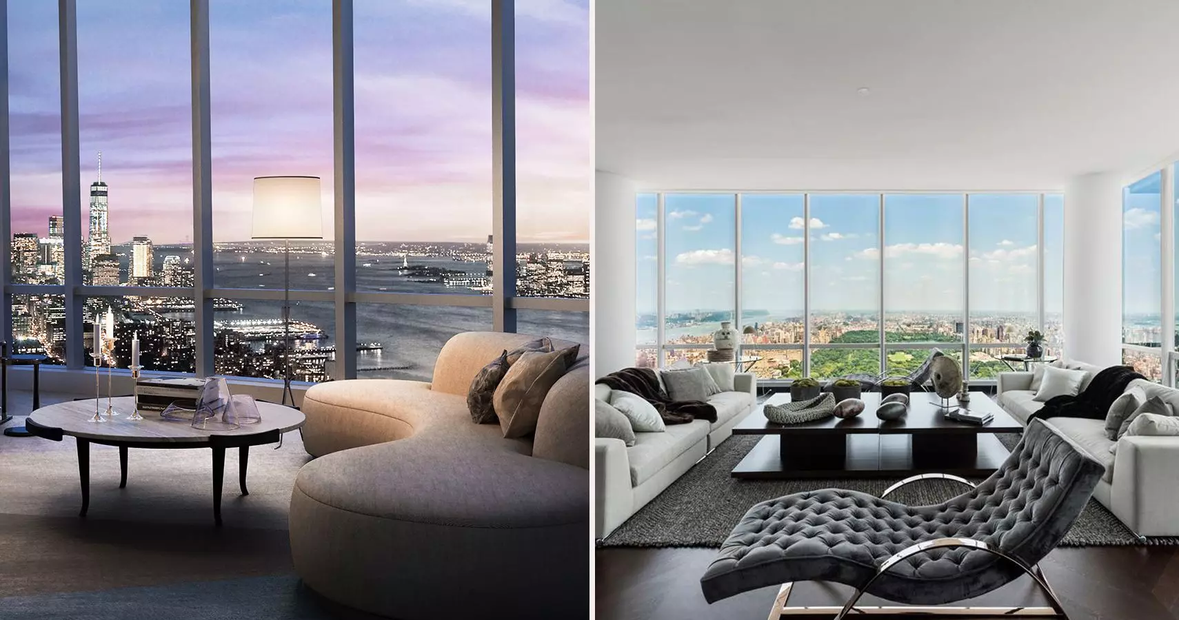 NYC Penthouses: Mafi kyawun Sky-High Suites