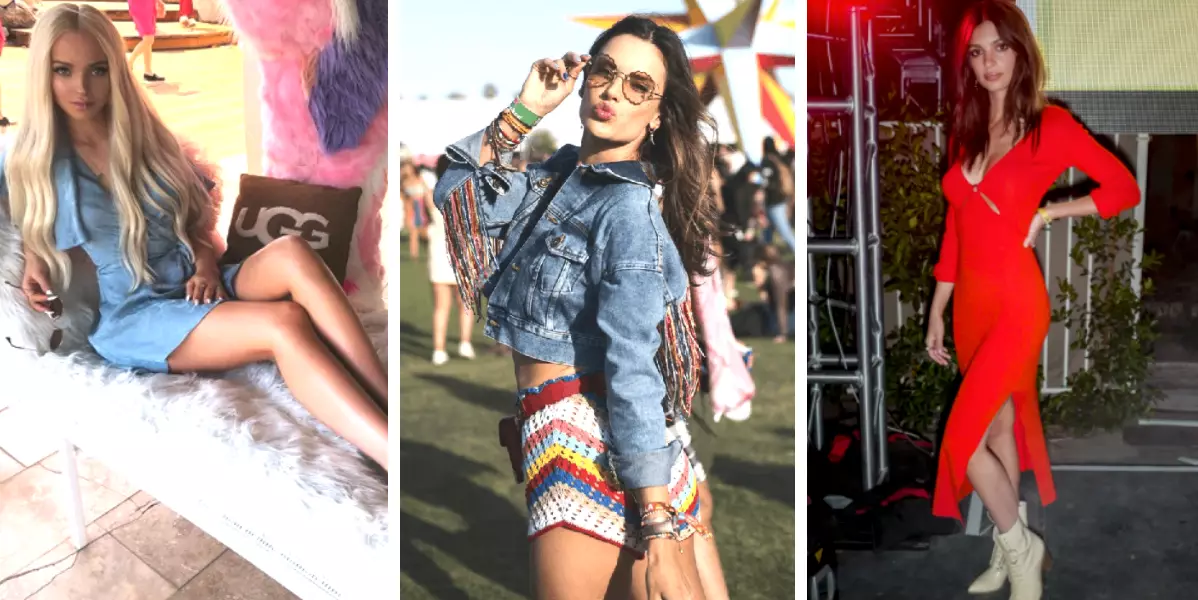 Moda ta’ Coachella: 12-il ċelebrità li ħallew l-istil tal-festival tal-mużika tagħhom u 12-il starlet l-agħar libsa