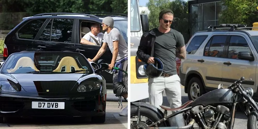 15 luksusbiler David Beckham tømmer sin bankkonto for