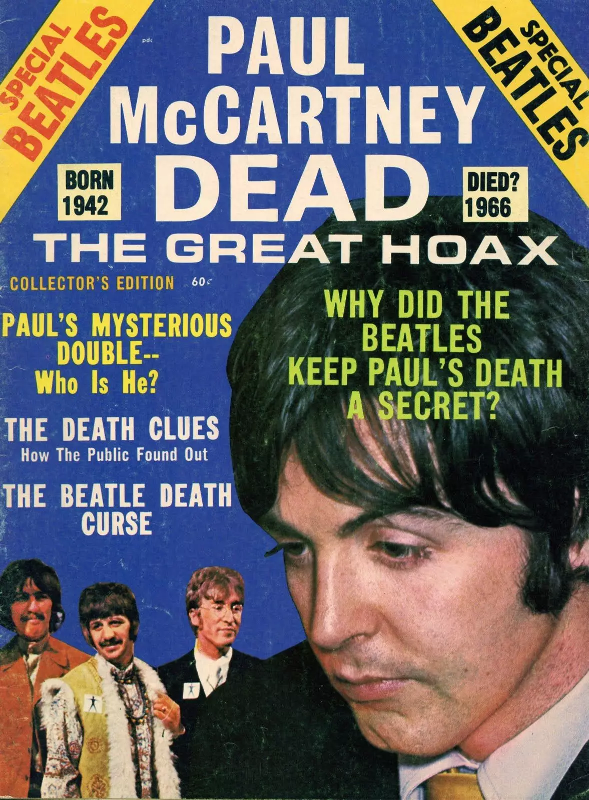 15 šílených důvodů, proč lidé věří, že Paul McCartney zemřel v 60. letech 29990_3