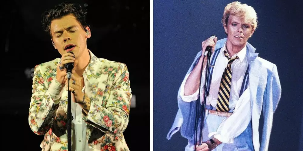 15 fotografii care dovedesc de ce Harry Styles este noul David Bowie