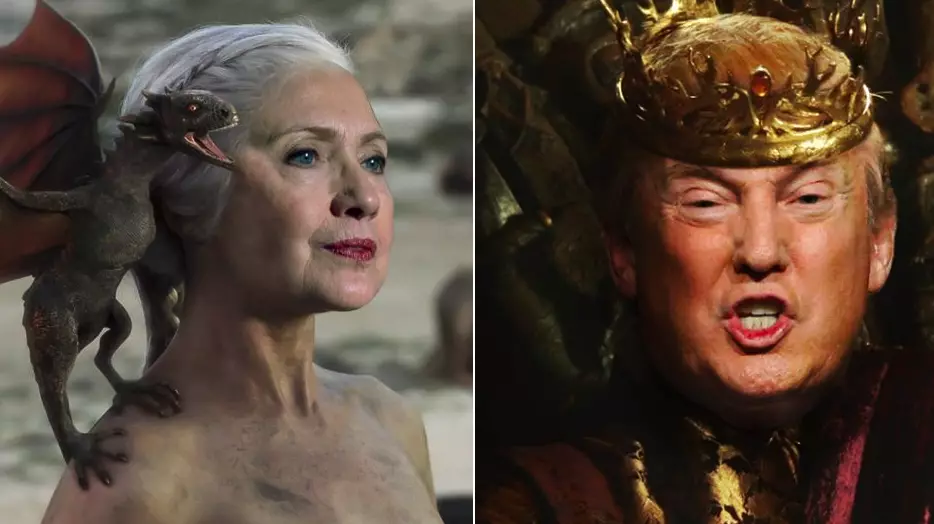 16 manieren waarop de presidentsverkiezingen van 2016 zijn als Game Of Thrones 30355_0