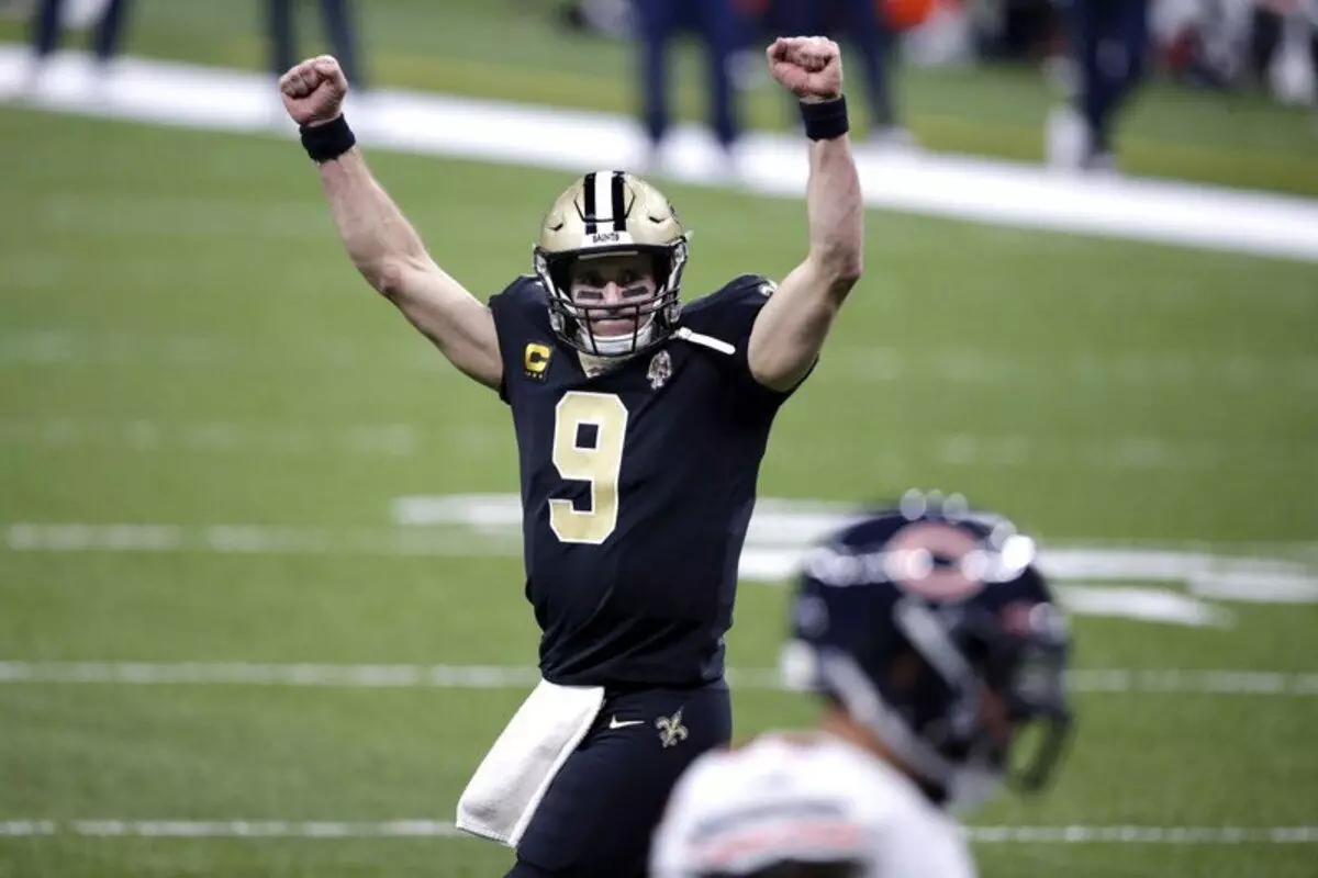 A New Orleans Saints–Chicago Bears rájátszásának több mint 30 millió nézője volt