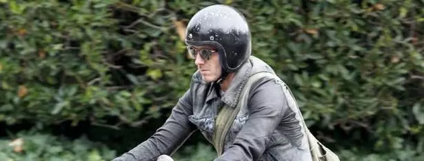 David Beckham gastant en motocicletes 32064_0