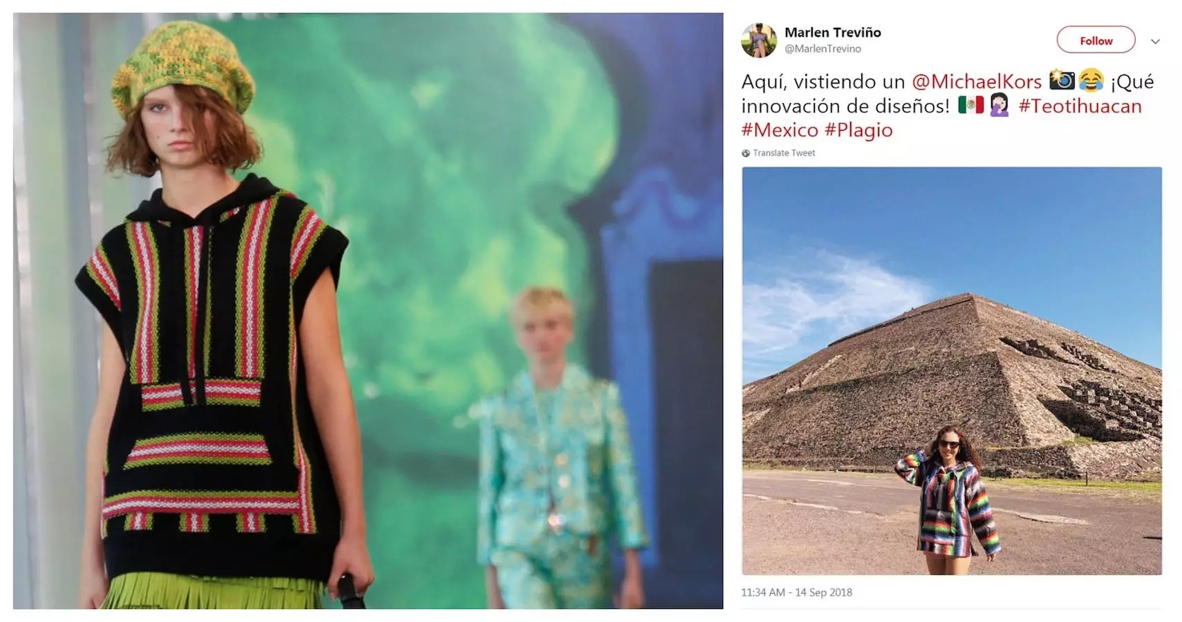 Die Marke Michael Kors wird beschuldigt, den traditionellen mexikanischen Stil für eine neue Pullover-Linie gestohlen zu haben 334_4