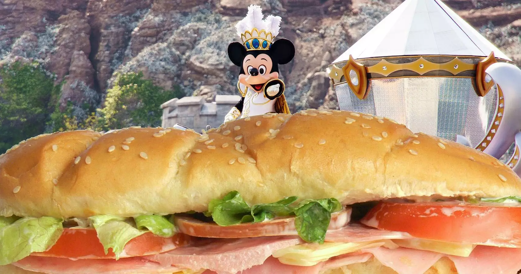 Un restaurant de Disneyland vend un sandwich à 100 $ digne d'une famille