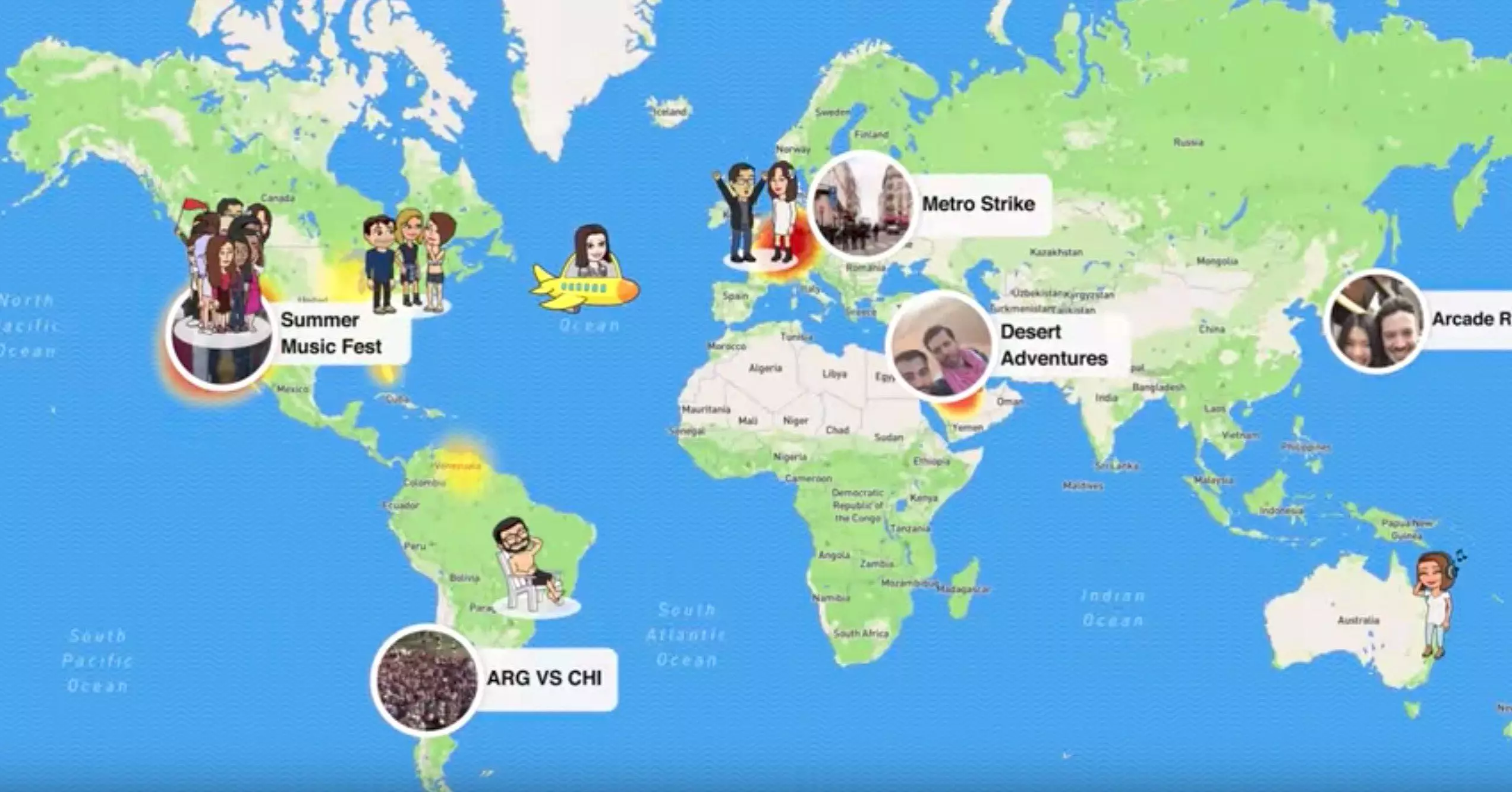 Snap Map and Actionmojis Pretvorite Snapchat u aplikaciju za uhođenje 33812_3