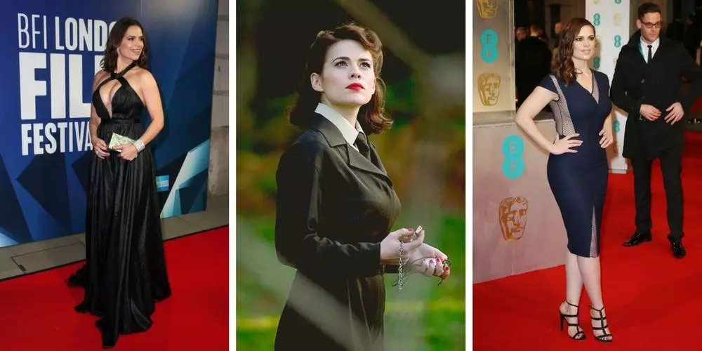 Auf und abseits der Leinwand: 20 Mal hatte Hayley Atwell alle Augen auf ihren Stil gerichtet