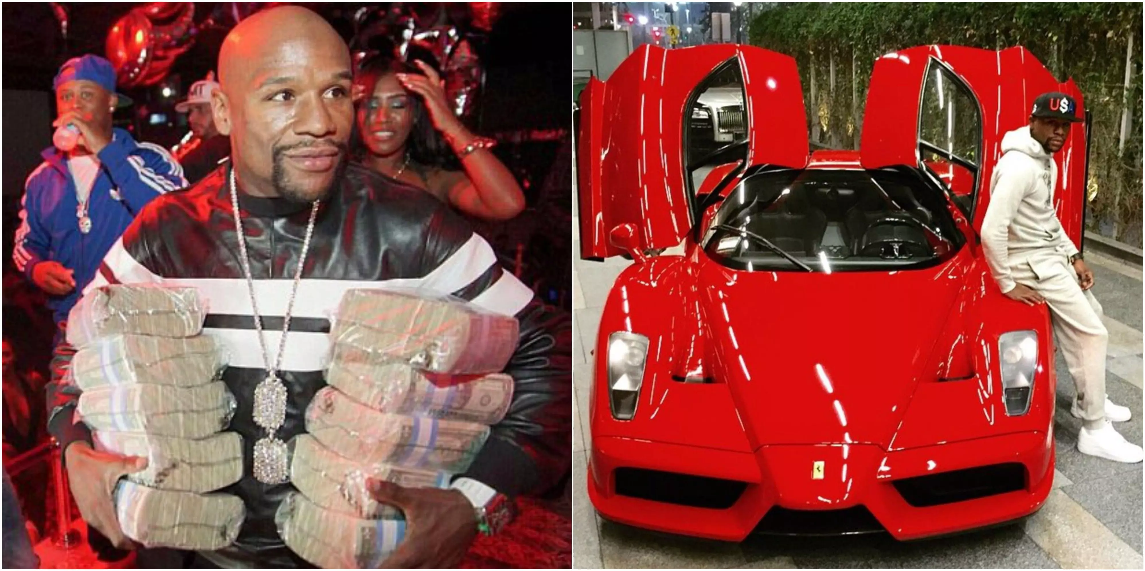 Inshuro 15 Mayweather Yaguze Supercars Mubucuruzi Bumwe (Kandi Yishyuwe Amafaranga)