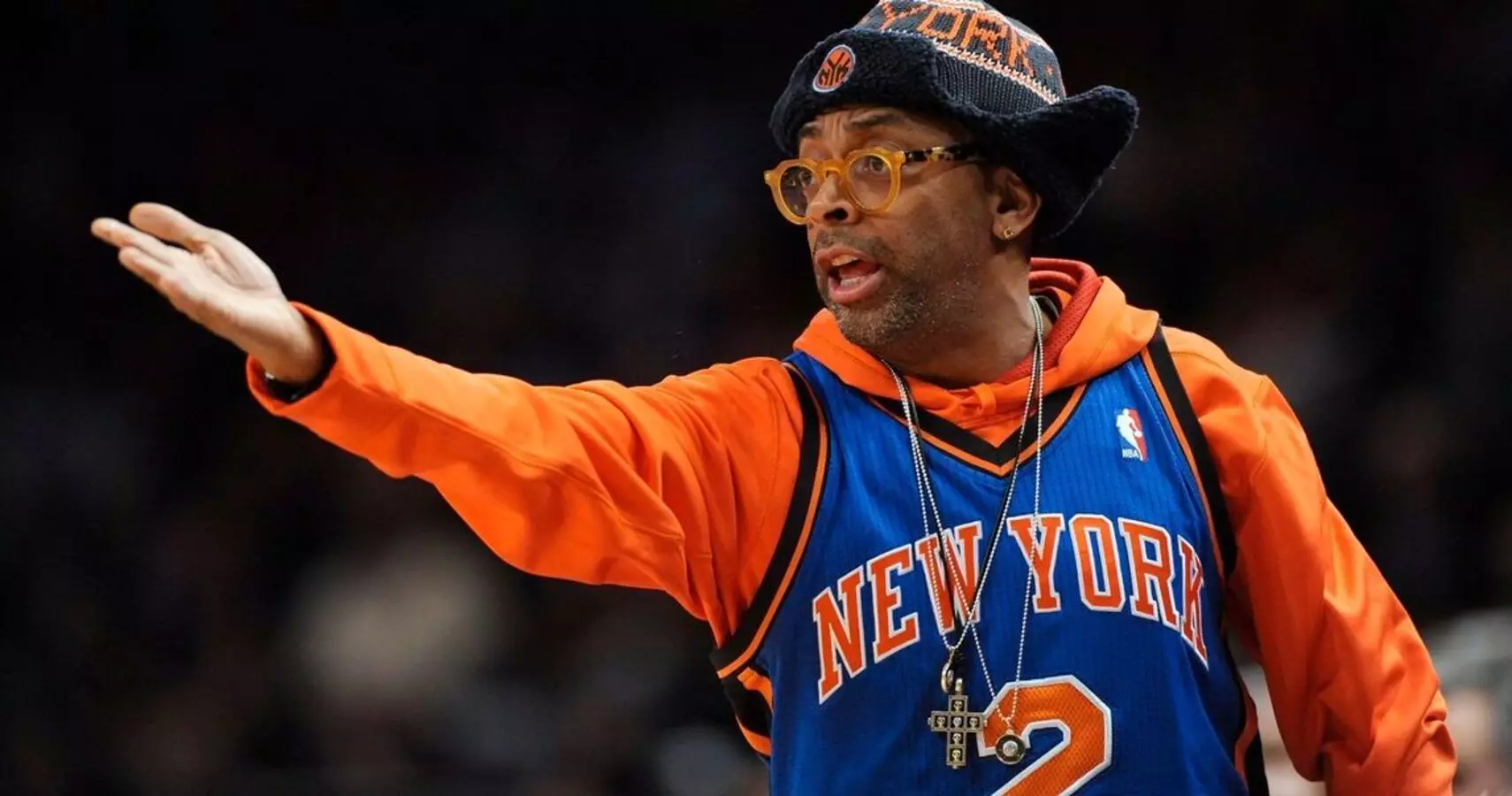 Knicks Superfan Spike Lee o Bitsa Sehlopha