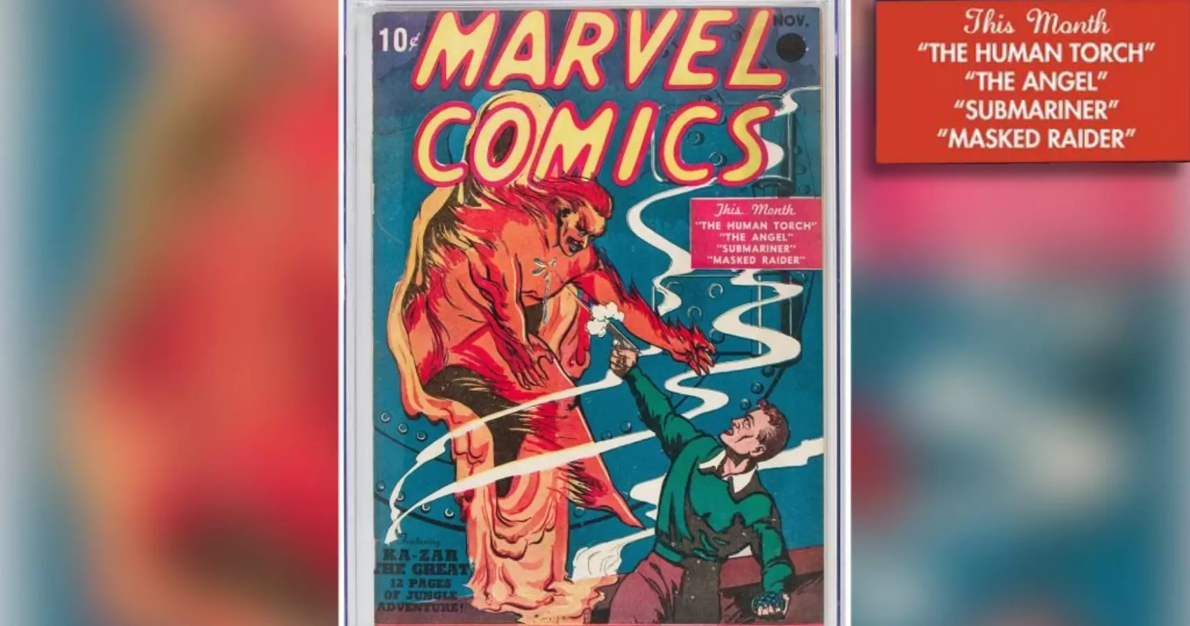 Une bande dessinée rare de Marvel se vend pour une somme massive aux enchères 3647_0