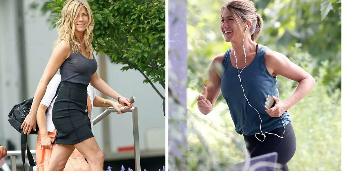 20 viisi, kuidas Jennifer Aniston vormis püsib (fitnessi- ja toitumisnõuanded) 43230_2