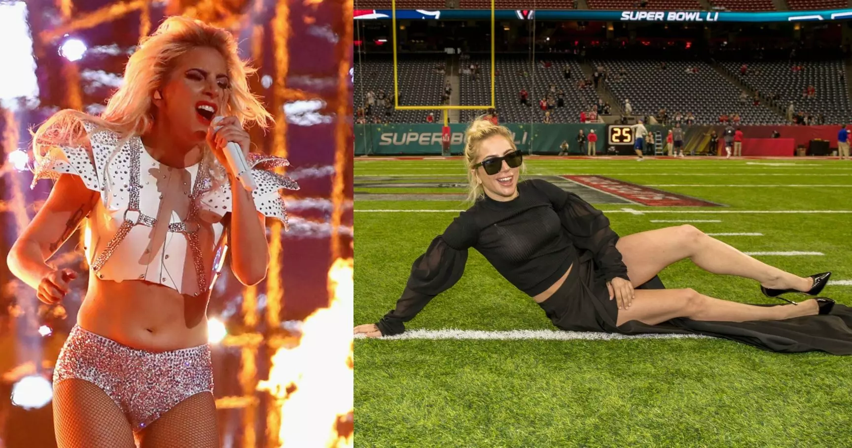 20 Pics Tal-biża' Ta' Lady Gaga Qabel U Matul is-Super Bowl 47273_0