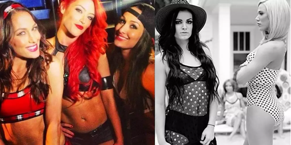 15 WWE Divas አታውቁትም ነበር አንዱ የሌላውን አንጀት ይጠላሉ። 49513_0