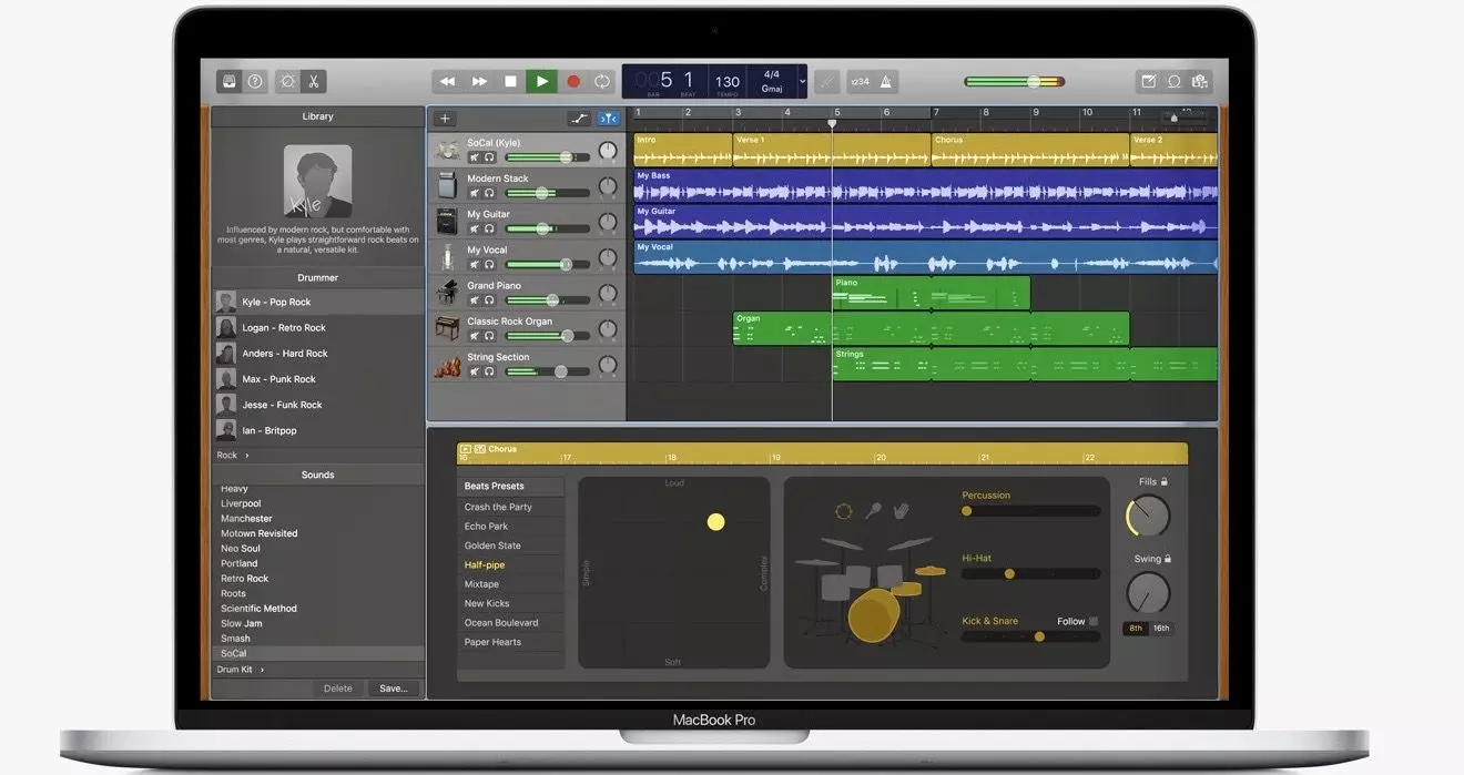 Nouvo Mizajou Garageband a Ann Aprann Guita Gratis 52095_3