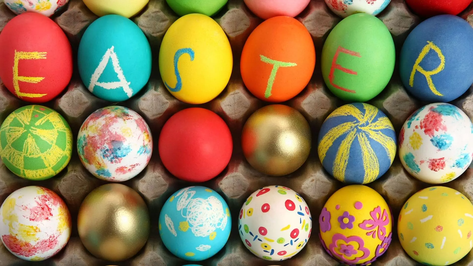 10 xeitos impactantes de que a xente celebra a Pascua