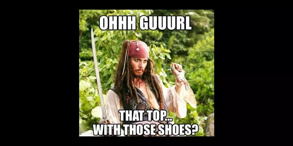10 memes de Johnny Depp massa divertits per a les paraules 8303_6