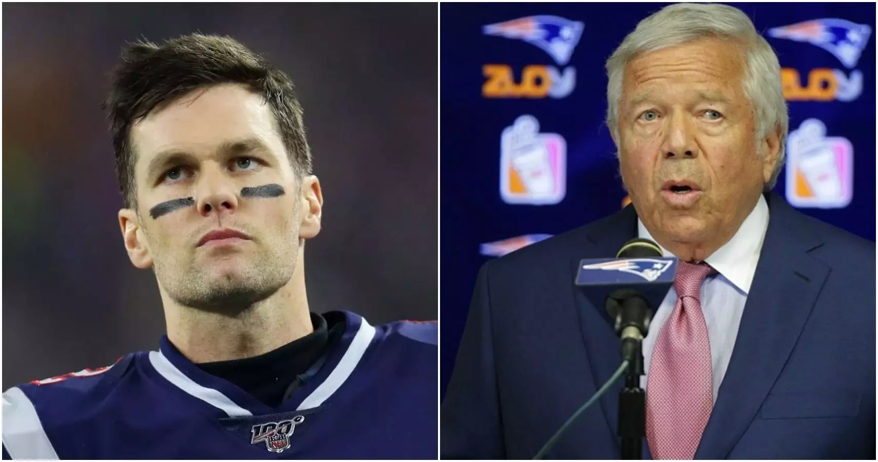 Ki sa Robert Kraft te di Tom Brady apre li te kite Patriyòt yo te revele 9336_0